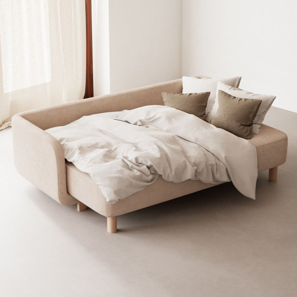 Clara Sleeper Couch, Pasha Dune - Shop Couches Online | SOFACOMPANY