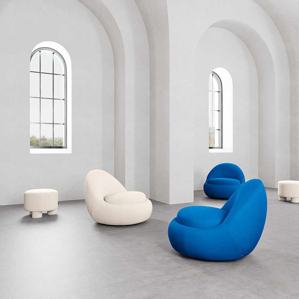 Babette Chair, Mark Cobalt Blue - Shop Chairs Online | SOFACOMPANY