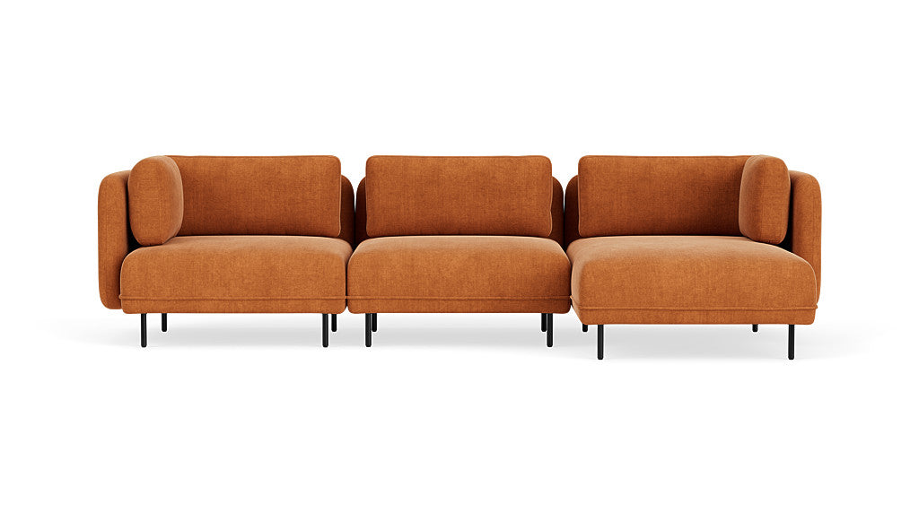 Ellis Chaise Right, Danny Amber | SOFACOMPANY